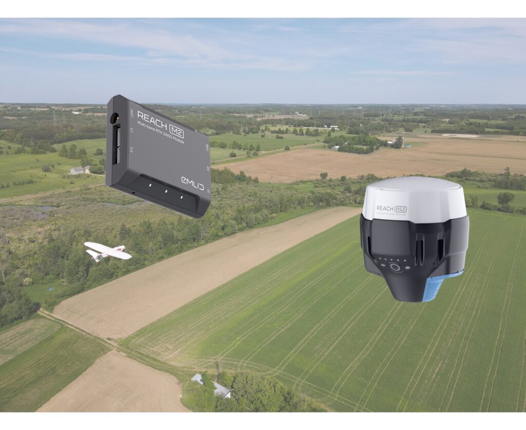 Aeromapper Talon with Emlid Reach M2 UAV PPK Mapping kit Aeromao Emlid canadian dealer | Aeromao