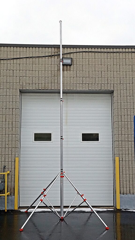 18 ft Aluminum telescopic mast extended best 5m pole photography low ...